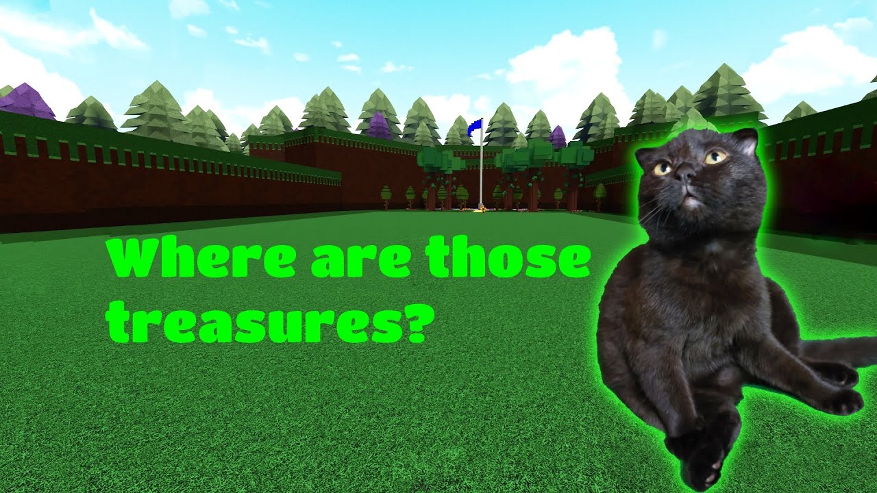 Cat builds a boat to find treasures! - YouTube