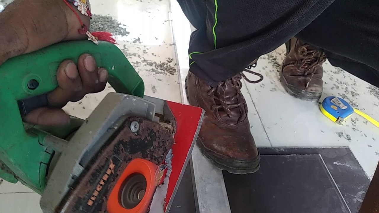 Aluminium composite panel cutting style - YouTube