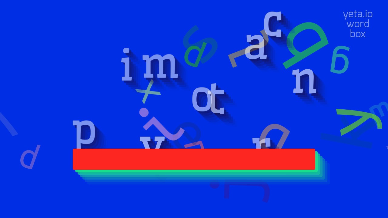 How to say "importancy"! (High Quality Voices) - YouTube