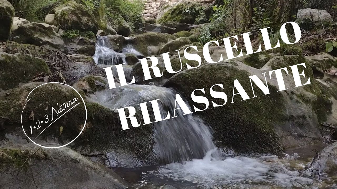 Rumore dell'acqua - Il Rilassante suono di un ruscello di montagna ...