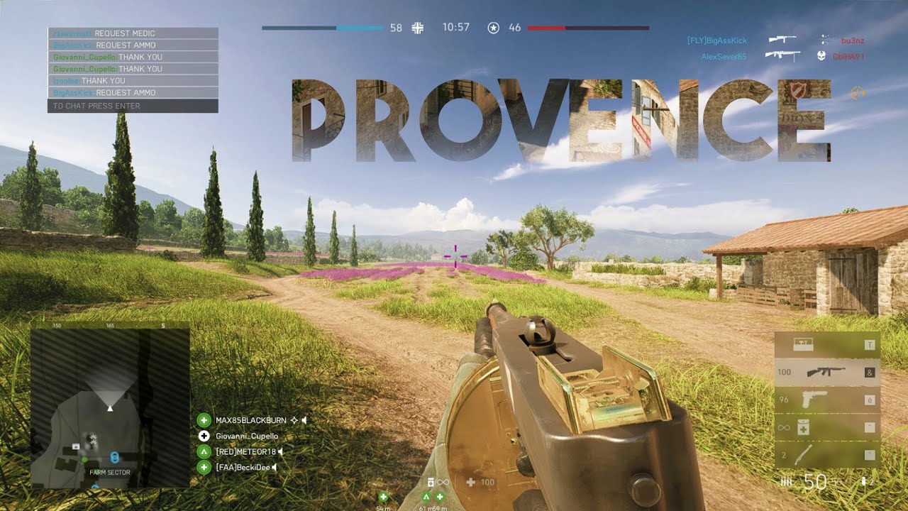 Battlefield V : New Map 🌷 Provence Gameplay - YouTube