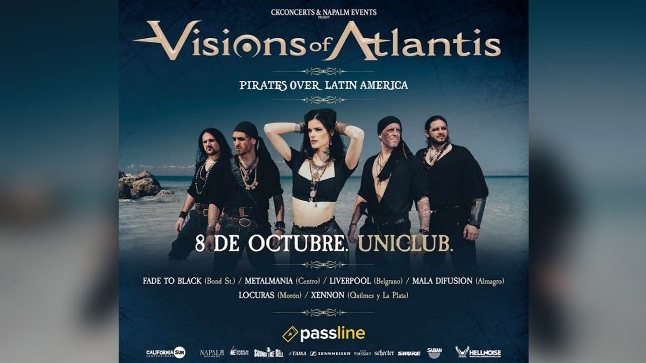 VISIONS OF ATLANTIS UNICLUB ARGENTINA 08-10-2023 - YouTube