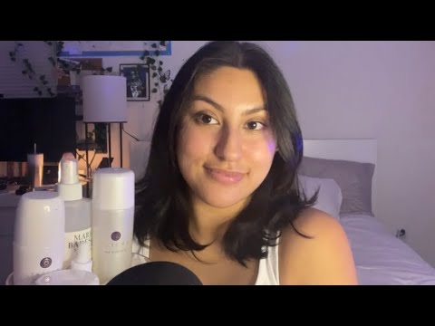 ASMR doing my night time skincare routine 🌙💗🧖‍♀️ - YouTube