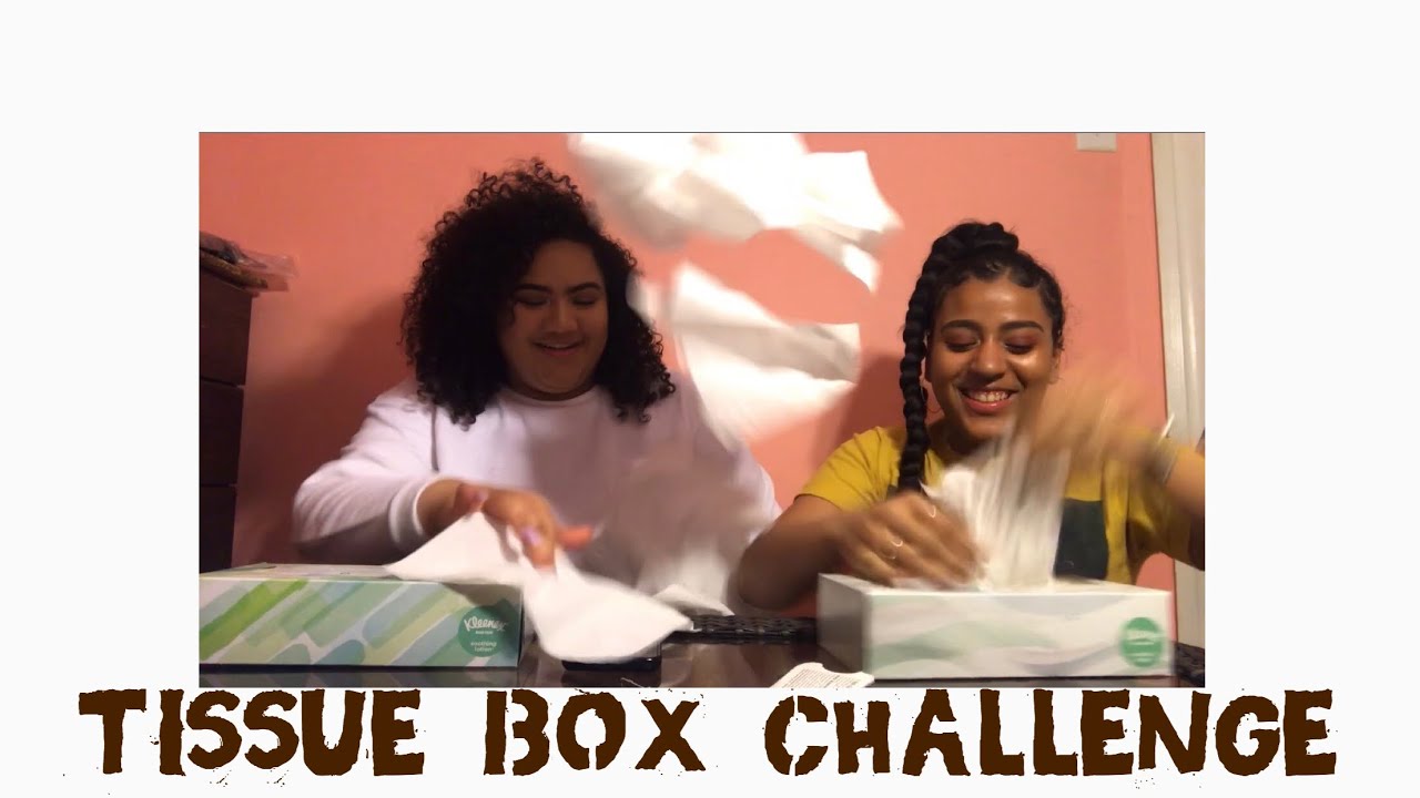 TISSUE BOX CHALLENGE - YouTube