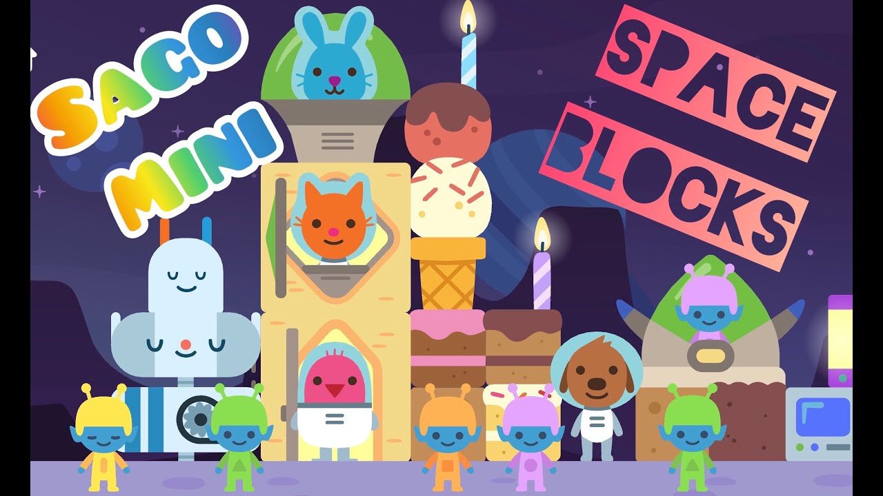 Sago Mini - Space Blocks! - YouTube