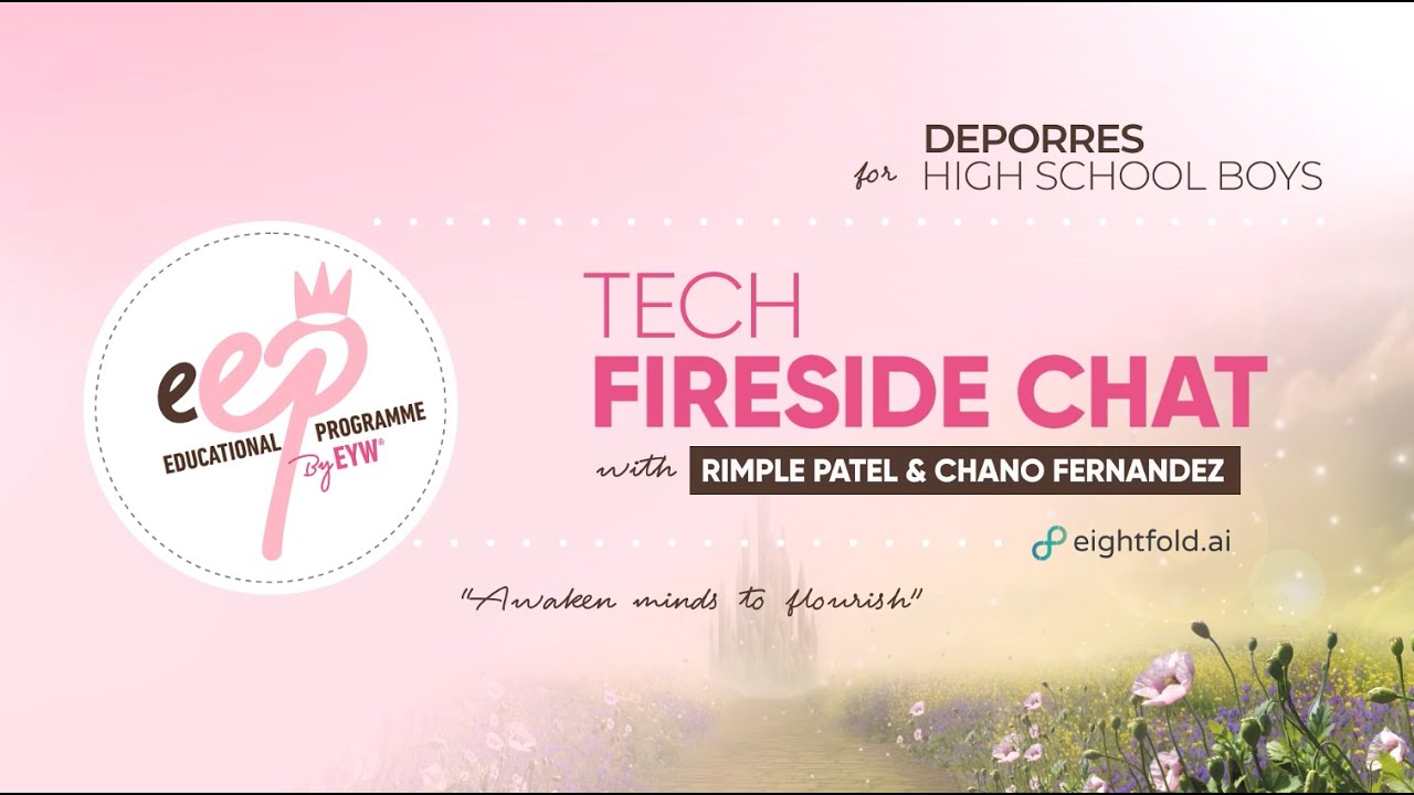 #TECH FIRESIDE CHAT at DePorres High School with Chano Fernandez and ...