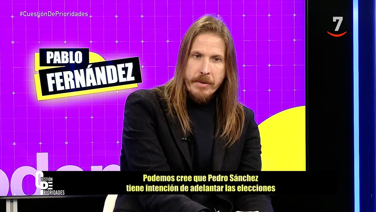 Entrevista a Pablo Fernández, portavoz nacional de Podemos - YouTube
