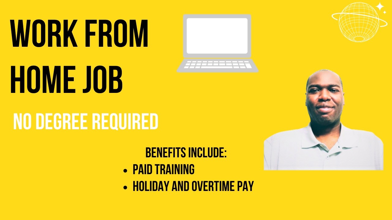 Work From Home Job/Great Work Benefits/ No Degree Required/ For India ...