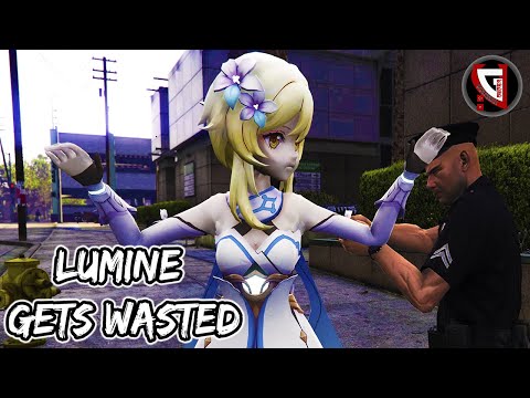 Lumine Gets Wasted in GTA V | Ragdoll & Fails Compilation