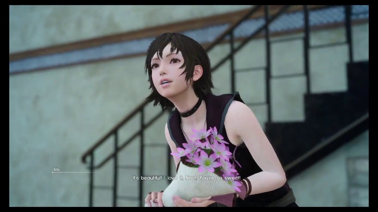 Final Fantasy XV - A Flower for Iris - YouTube