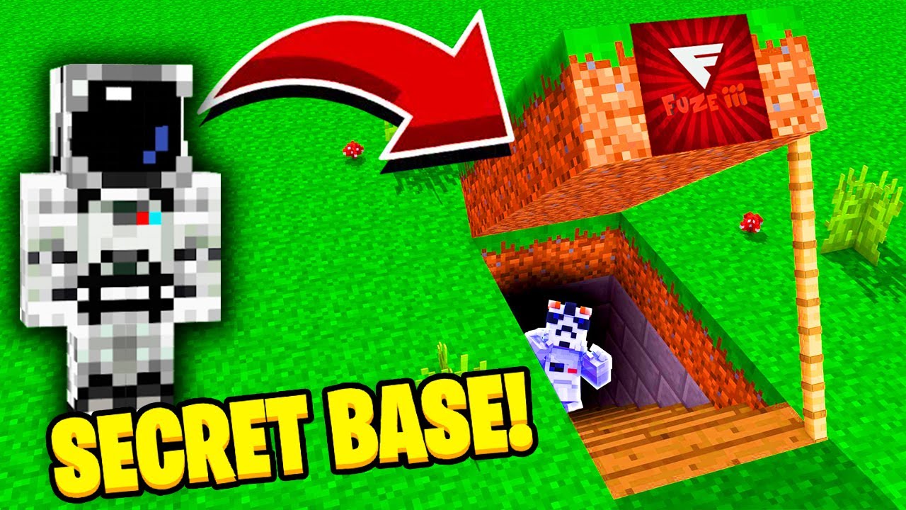 J'AI TROUVÉ LA BASE SECRETE DE FUZE SUR MINECRAFT !! - YouTube