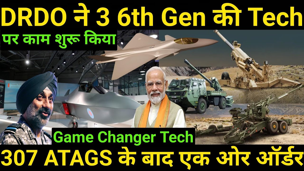 DRDO Initiates Work on 3 Sixth-Gen Technologies | Another Order After ...