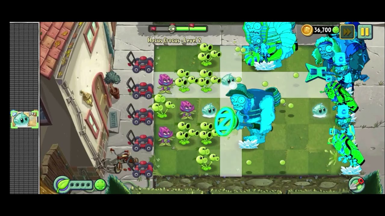 02 Zombie Flower Game 🎮 #plantsvszombies #video #reels - YouTube