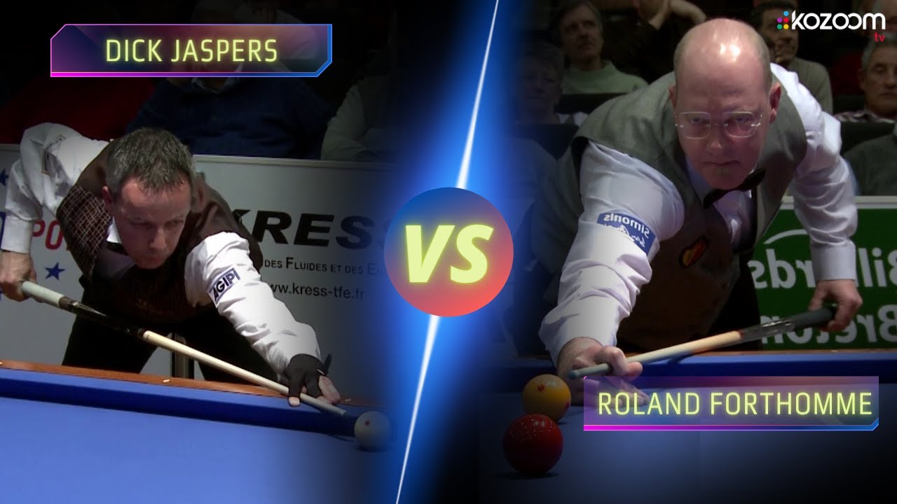 3 Cushion - Masters AGIPI 2010 - Roland FORTHOMME vs Dick JASPERS - YouTube