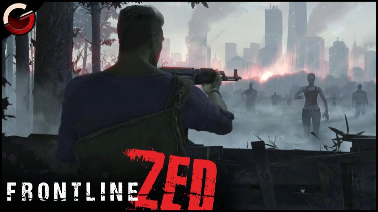 SURVIVE THE ZOMBIE APOCALYPSE! Base Defense Against Huge Zombie Horde | Frontline Zed Gameplay ...