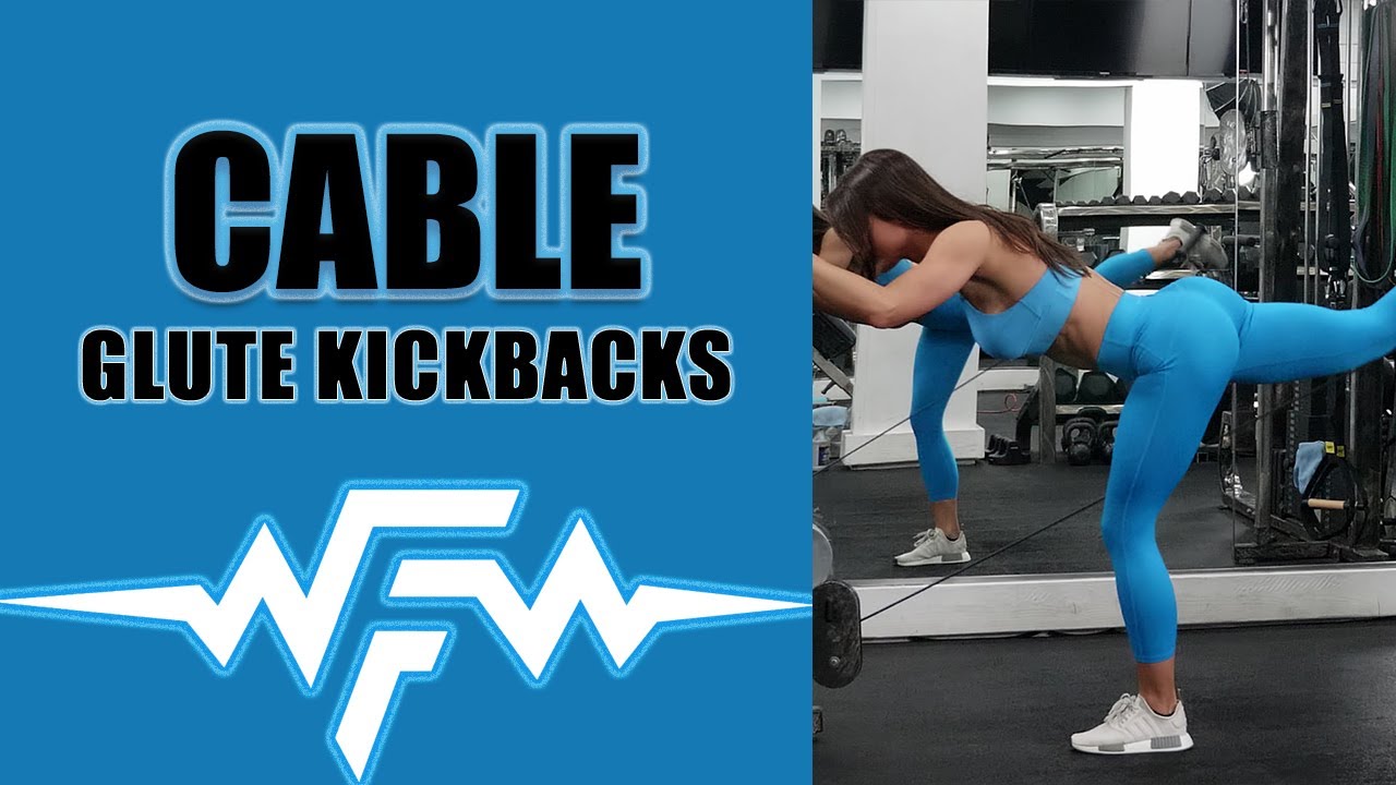Cable Glute Kickbacks - YouTube
