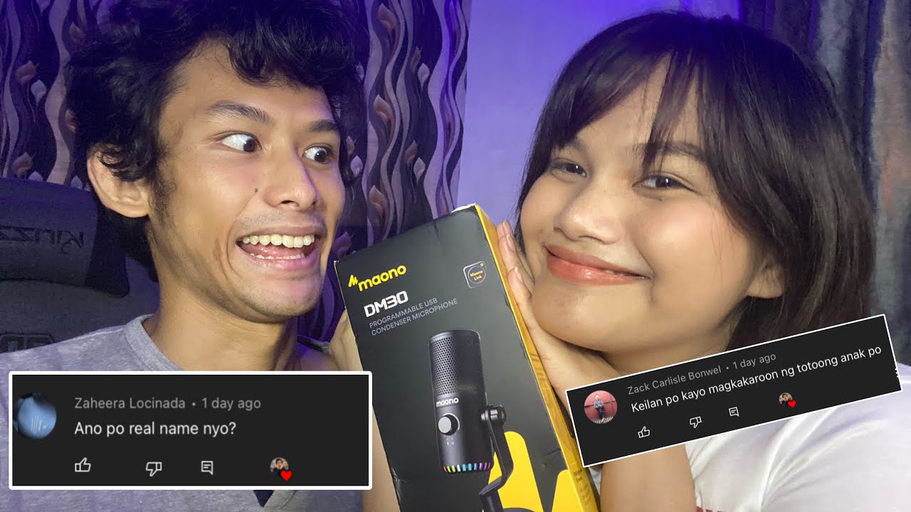 Unboxing my New Gaming Maono DM30 Microphone | Q&A with Prinsesa ...