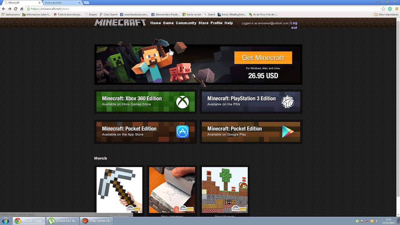 Como tener Minecraft Premium 2014 - 2015 (Funciona al 100%) - YouTube