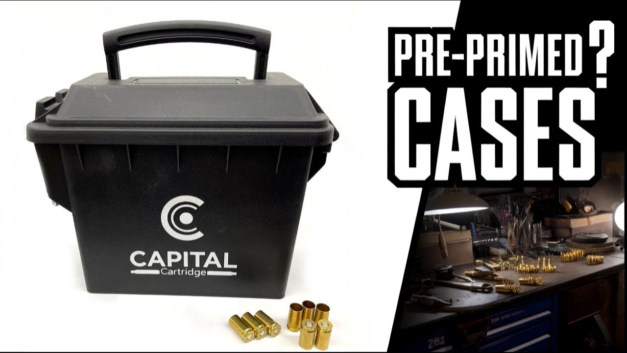 Pre-Primed 9mm Cases from Capitol Cartridge – Maximum Value for Your ...