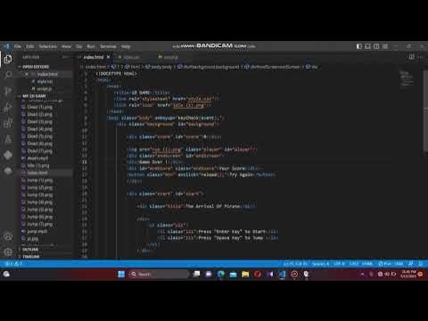Java Script 2D Game | Web Programming 1 - YouTube