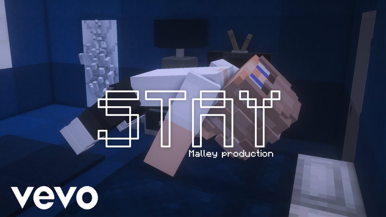 The Kid LAROI, Justin Bieber - STAY (Minecraft Version) - YouTube
