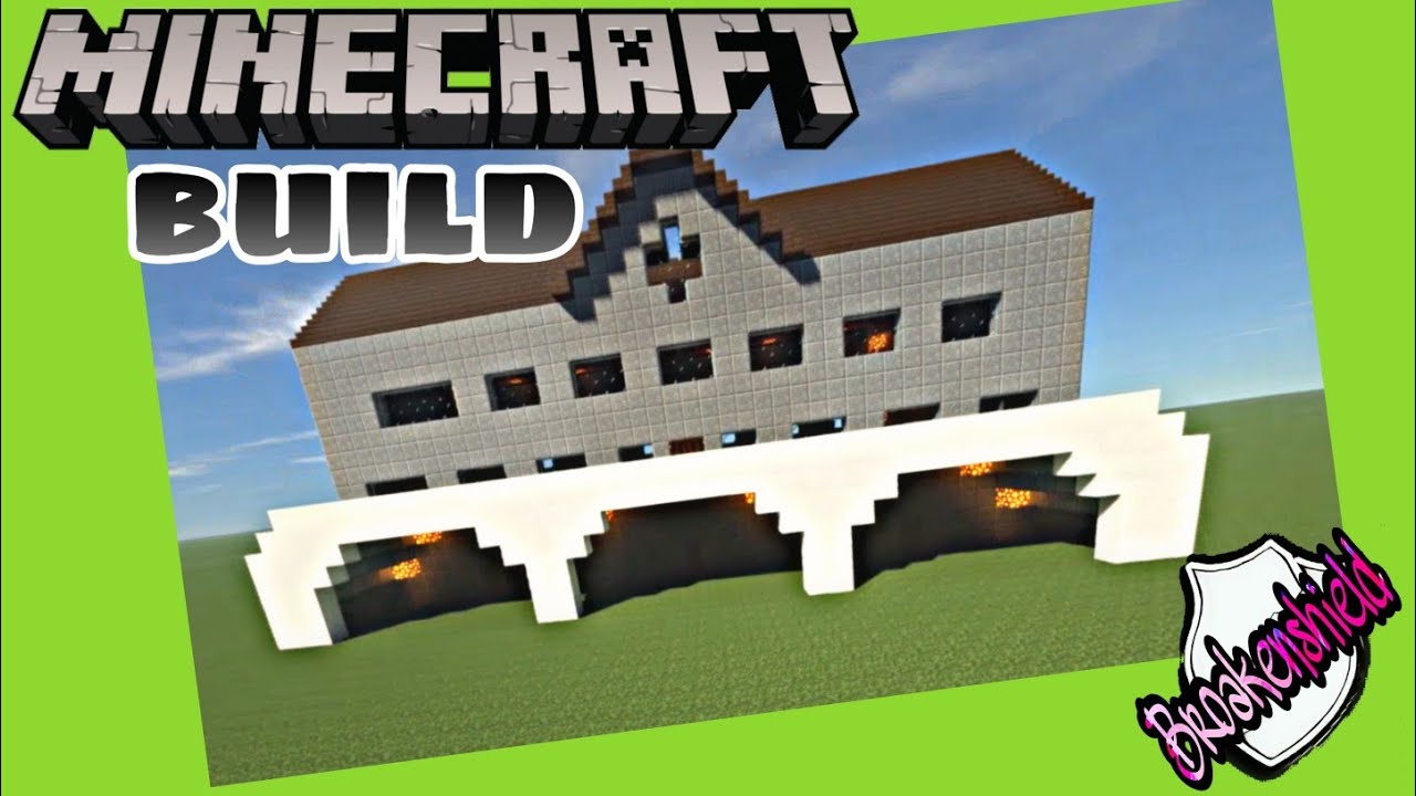 Simple Stone (andersite) house Minecraft - YouTube
