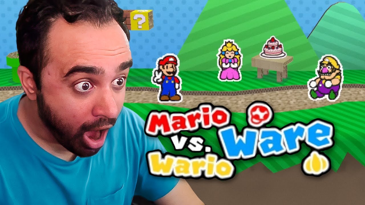 They made Wario Ware in SM64!? (Mario vs Wario Ware) - YouTube