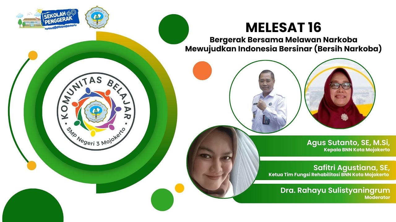 MELESAT 16 : "Bergerak Bersama Melawan Narkoba Mewujudkan Indonesia ...