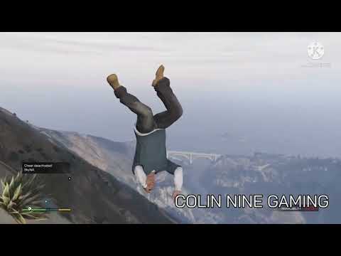 GTA 5 Wasted Complication #4 Cheat actived: Skyfall (Funny Moments)