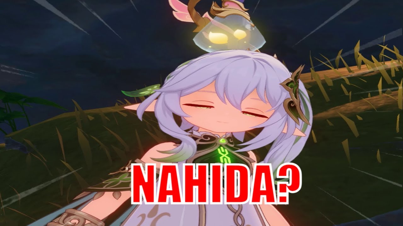 Nahida's Funny Glitch: Can't Help But LAUGH! - YouTube