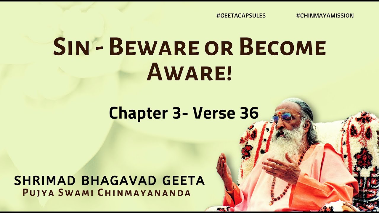 Bhagavad Geeta Sin Beware Or Become Aware Chapter 3 Verse 36 bhagavad-geeta-sin-beware-or-become-aware-chapter-3-verse-36