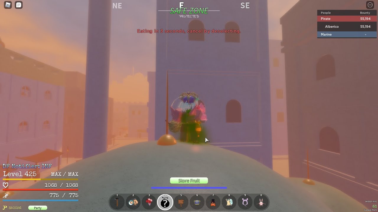 I ATE THE SUNA SUNA NO MI | GPO - YouTube