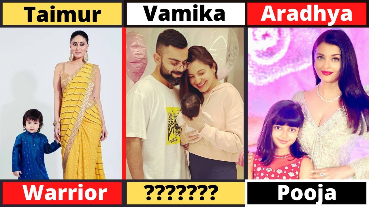 22 Famous Bollywood Star Kids Name And Their Meaning - YouTube