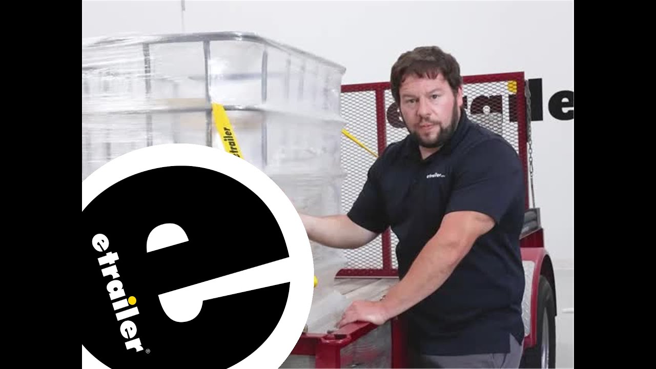 Checking Out the etrailer Ratchet Strap w/ Double-J Hooks - YouTube