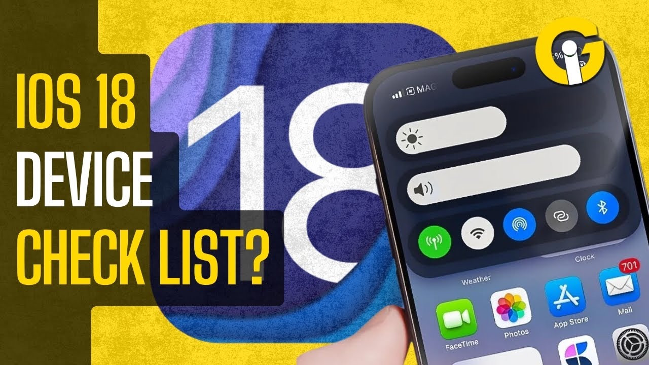 iOS 18 Compatibility Check: Is Your Device on the List? | Full ...