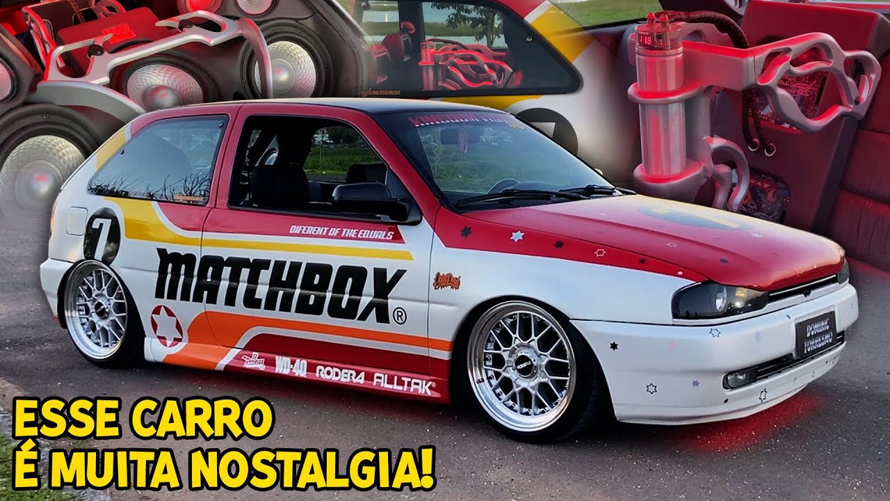 O VOLKSWAGEM GOL G2 TUNING MATCHBOX! PROJETO NOSTÁLGICO RECONHECIDO ...