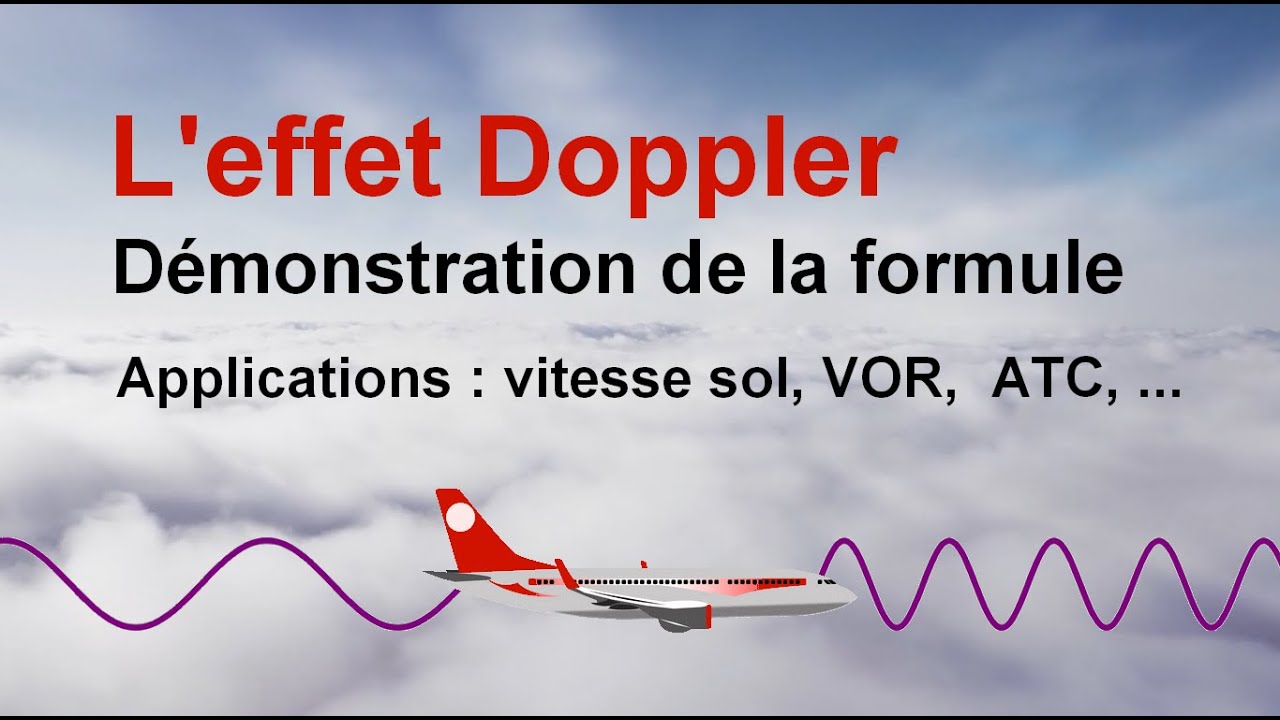 Effet Doppler - Calcul & applications en aviation - YouTube