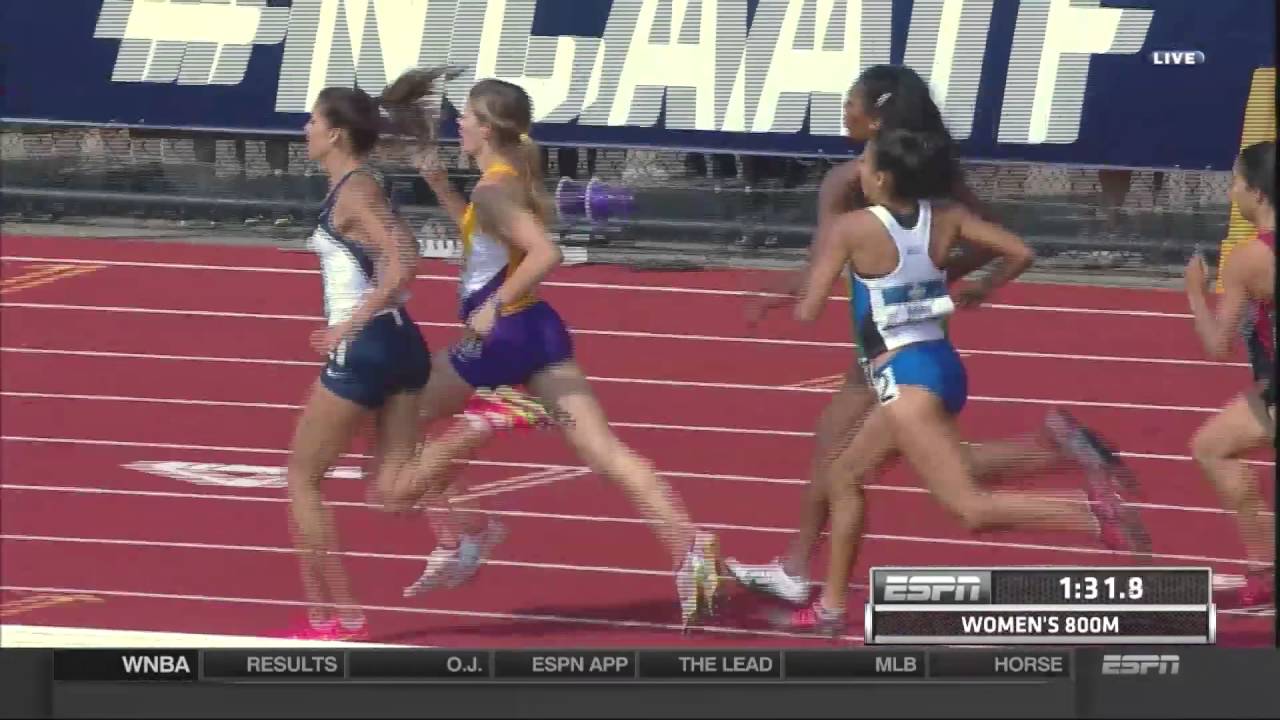 Shea Martinez-Collinsworth finishes 3rd in NCAA 2016 800M Run (PR 2:02 ...