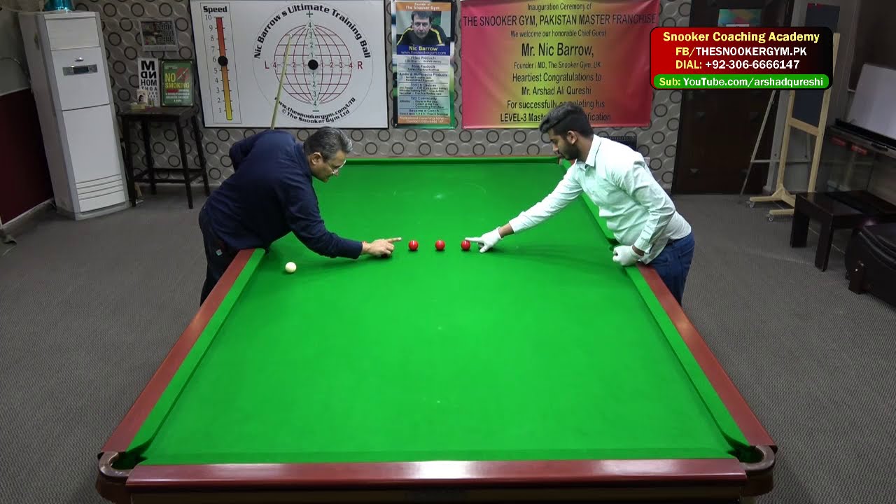 179. Tough Long Potting Practice With Angles, Part - 3/3, AQ Snooker ...