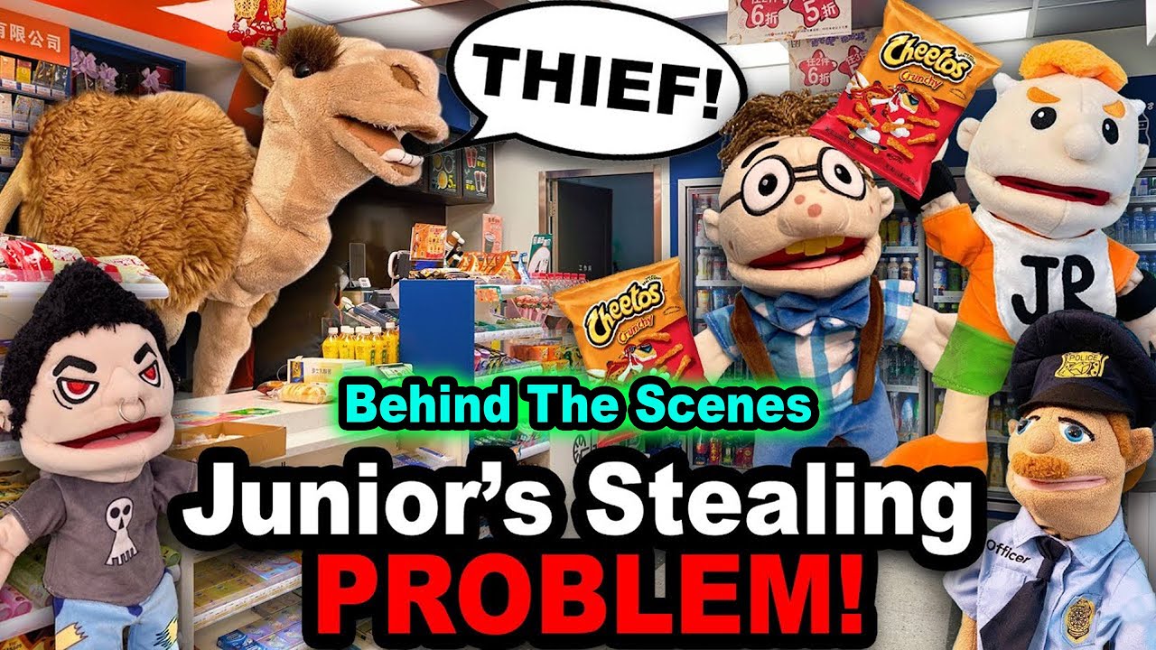 SML Movie: Junior's Stealing PROBLEM! *BTS* - YouTube
