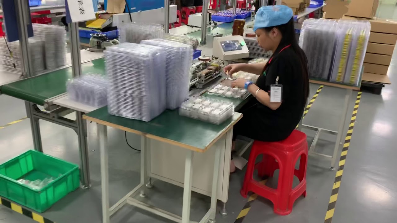 China Lithium battery factory production line...... - YouTube