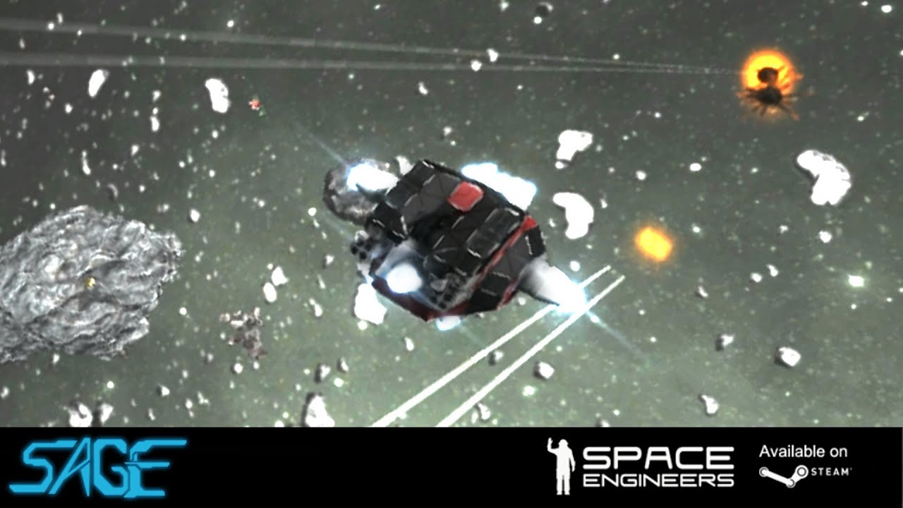 Space Engineers, Timed Build & Battle (The Meatball of death) - YouTube