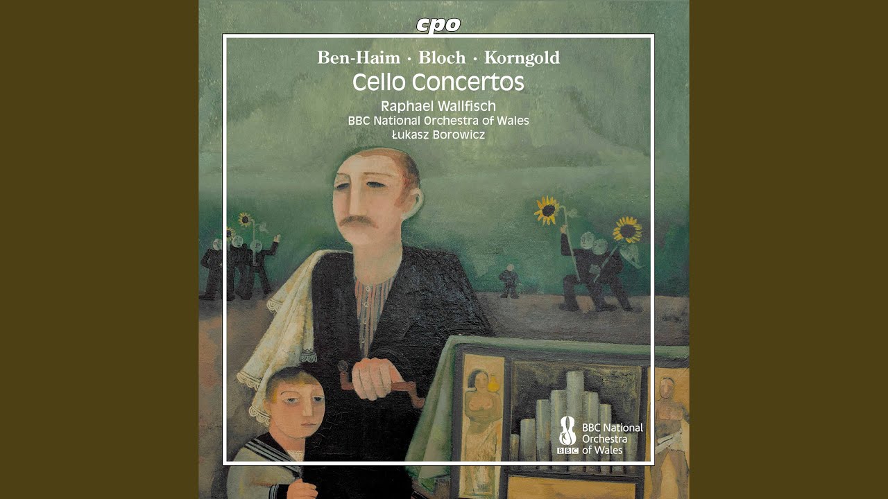 Baal shem, B. 47 (Excerpts Arr. for Cello & Orchestra) : No. 2, Nigun ...