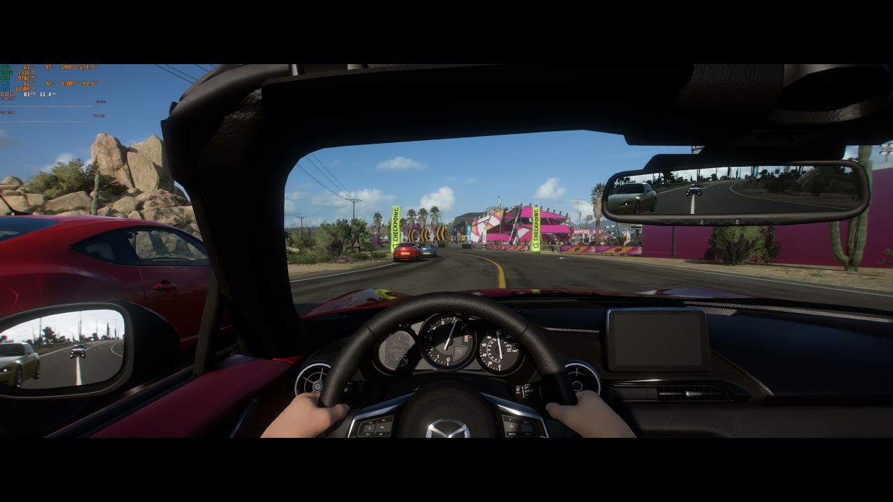 Forza Horizon 5 - Cockpit view H Mexico - i9 9900k - nVidia RTX 3080 ...