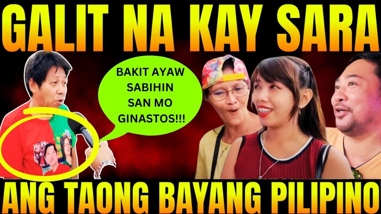 KALYE SURVEY GALIT NA GALIT ANG TAO KAY SARA DUTERTE? - YouTube