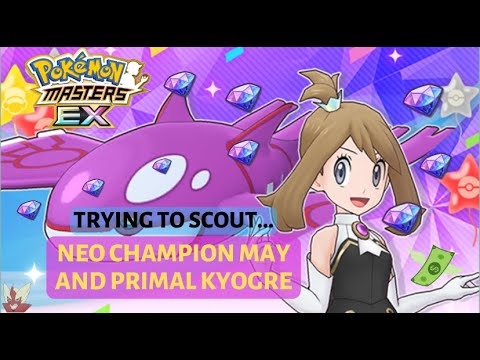 [Pokemon Masters EX] LET'S PULL THE PINK WHALE!! | NC May & Primal ...