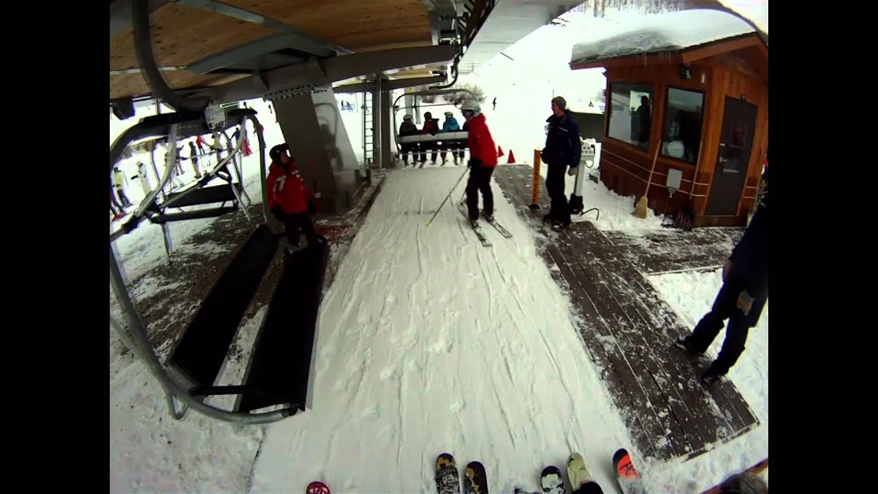 New Chair on Vail Ski Lift - YouTube