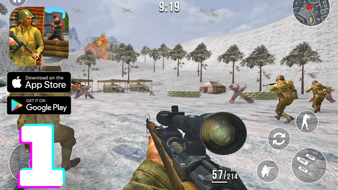 Frontline Heroes: WW2 Warfare Walkthrough Gameplay - Part 1 (iOS ...