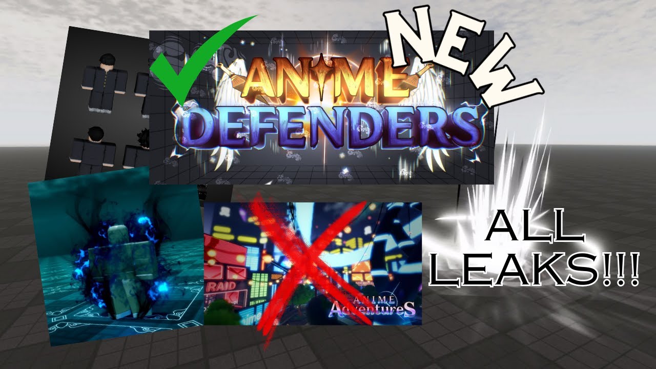 The NEW Anime Adventures?!! ALL Leaks of ANIME DEFENDERS (UPCOMING ...