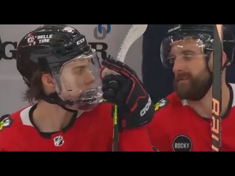 Connor Bedard Pisses Off Foligno - YouTube